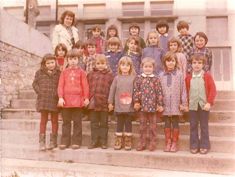 Photo De Classe Cours Preparatoire De 1970 Ecole Primaire Copains D