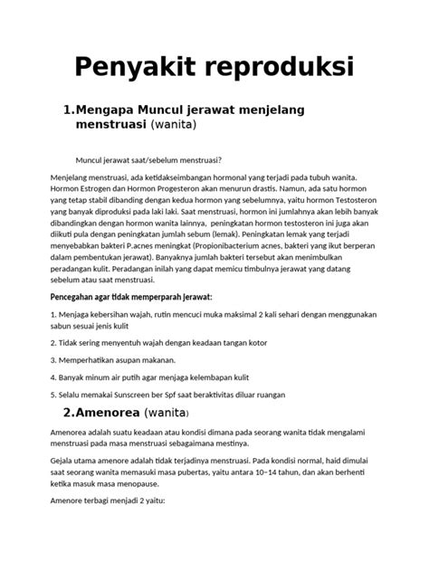 Penyakit Reproduksi Pdf