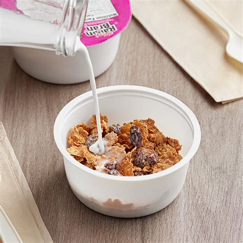 Kelloggs Raisin Bran Cereal Single Serve Bowl Pack 1 25 Oz 96 Case