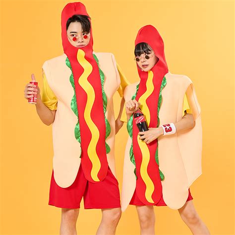 핫도그수트 반티 코믹슈트 졸사 컨셉 할로윈 의상 에이블리