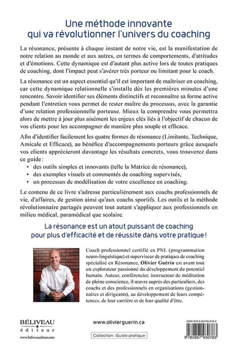 La résonance Un outil puissant pour tous les coachs qui désirent