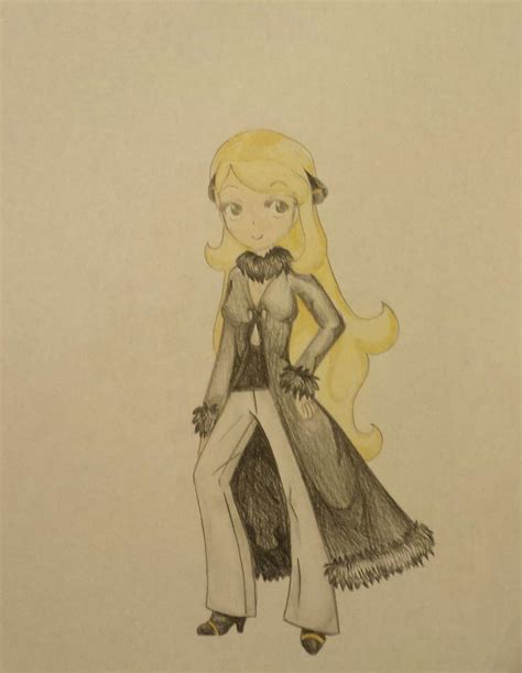 Champion Cynthia By Pokepokepotato On Deviantart