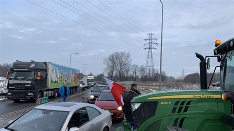 Protest rolników Blokada dróg w Polsce Wiadomości Radio ZET