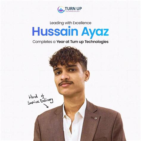 Hussain Ayaz On Linkedin Thanks Team Turn Up Technologies Way To Go
