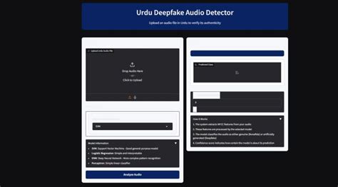 Built A Deepfake Urdu Audio Detection System And A Software Defect Imama Kainat