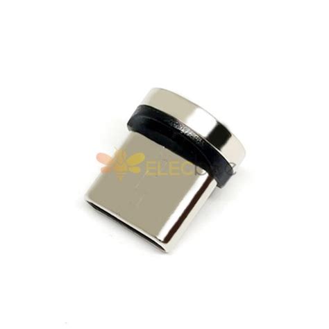 Versatile Round Magnetic Type C Male Connector With Strong Magnetic