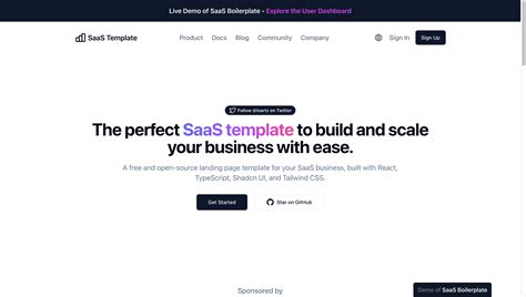 ixartz react saas free typescript saas boilerplate pyboilerplate