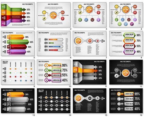 Analytics Concepts Charts Powerpoint Charts Chart Diagram Chart
