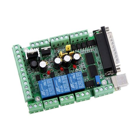 Buy 4 Axis Cnc Breakout Interface Board For Stepper Motor Driver Mach3