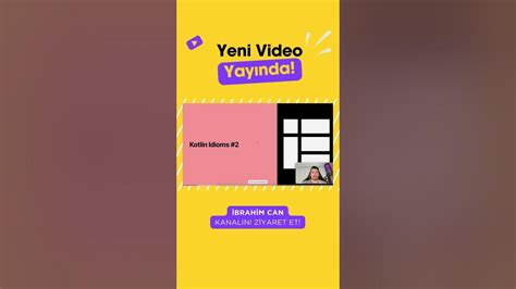 🔹 Kotlin Idioms 2 Android Geliştirme Youtube