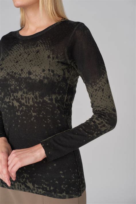 Army Python Print Fitted Crew Kokun