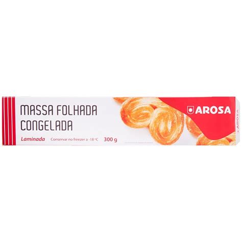 Massa Folhada Laminada Arosa 300g Mambo Supermercado São Paulo