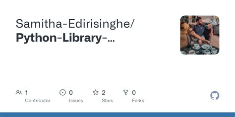 GitHub Samitha Edirisinghe Python Library Management System