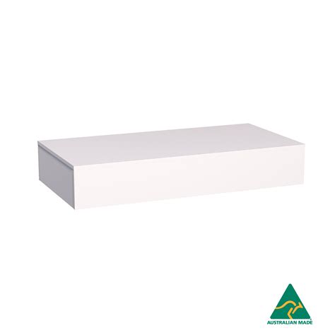 White Rectangular Display Pedestal 200mm Apex Display