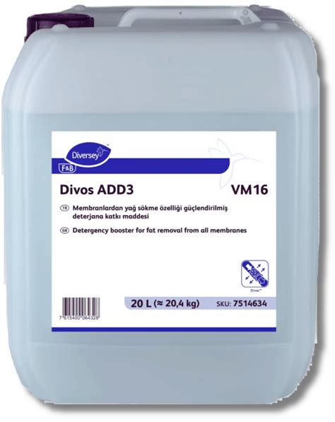 Divos Add3 Vm16 Etg Gıda