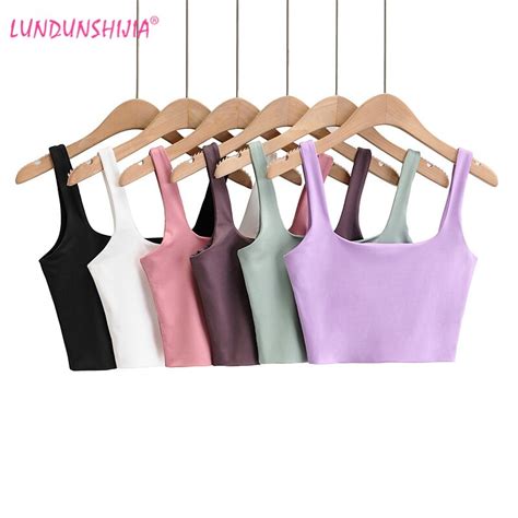 Lundunshijia Hot Sale 2020 Summer Women Sexy Sleeveless Tops Fashion
