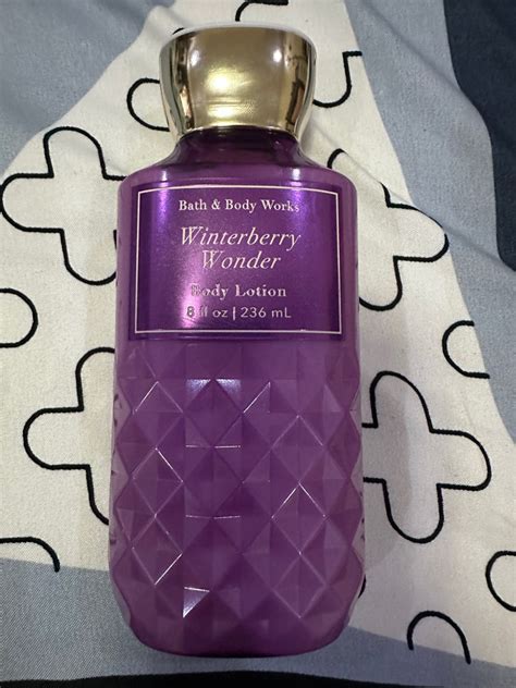 Bath Body Works Winterberry Wonder Body Lotion Beauty Personal Care Bath Body Body