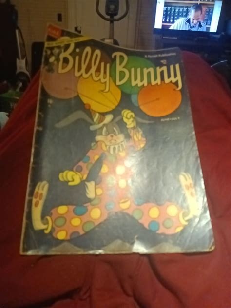 Billy Bunny 3 April May 1954 Ajax Publishing Golden Age Funny