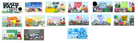 8 Bfb Teams And 7 Bfdi Tpot Teams But 100 Contesta By Abbysek On Deviantart