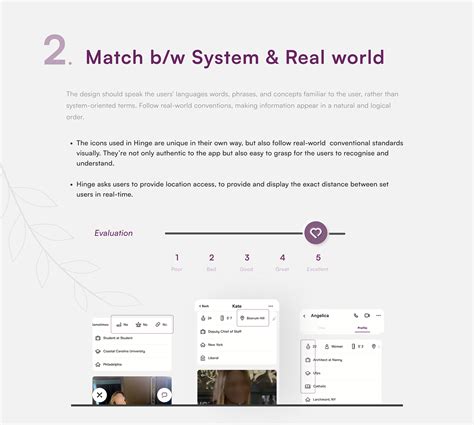 Heuristic Evaluation Hinge Ux Case Study Behance