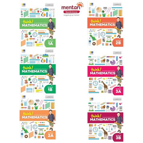 Jual Think Mathematics Textbook 1 3 Buku Pelajaran Matematika SD