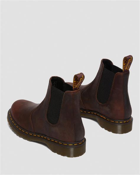 2976 Waxed Full Grain Leather Chelsea Boots | Dr. Martens