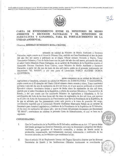 Carta Ent Marn Fortalecim Unidad Ambiental 2012 Pdf