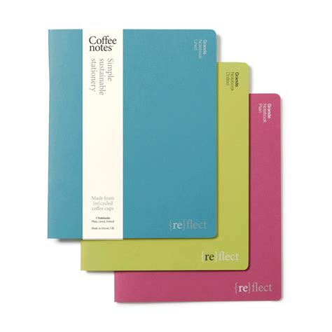 Stitched Notebook Set Stitched Notebooks Coffeenotes Stationery