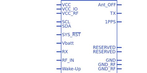 teseo liv3f stmicroelectronics datasheet pdf footprint symbol