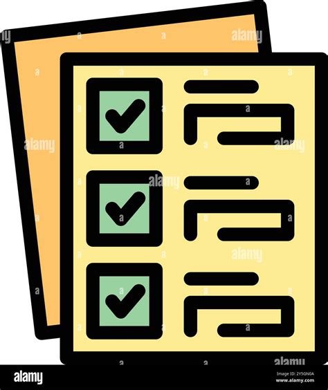 Checklist Icon Representing The Successful Completion Of Tasks With