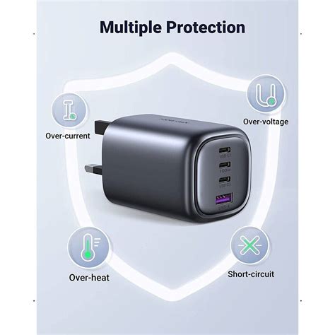 Ugreen Gan Fast Charger W Usb C Port Wall Charger Uk Plug