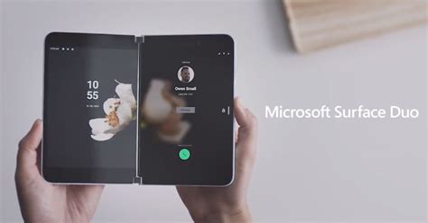 Microsoft เปิดตัว Surface Duo มือถือ 2 หน้าจอแยก พับได้ 360 องศา และ