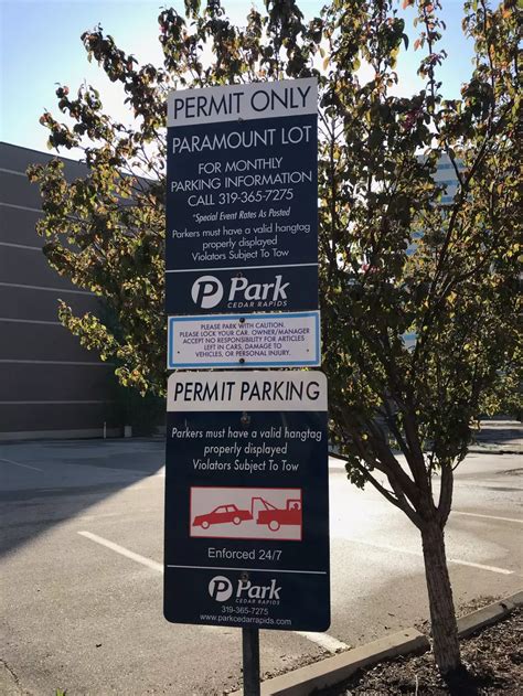 Cedar Rapids Downtown Parking Enforcement Free Parking