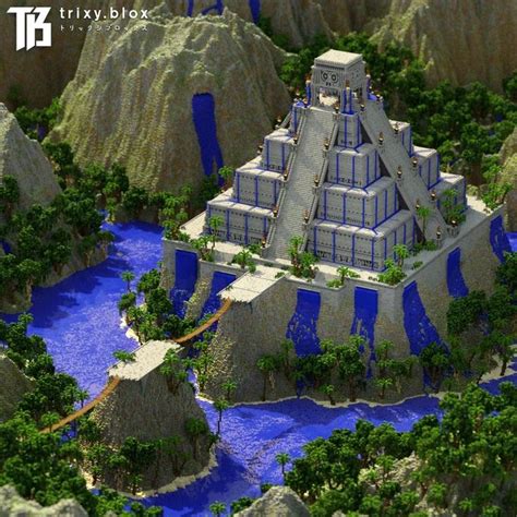 I Transformed The Vanilla Jungle Temple Into An Ancient Aztec Pyramid Minecraft Minecraft
