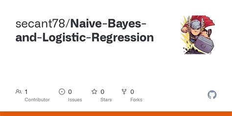 github secant78 naive bayes and logistic regression