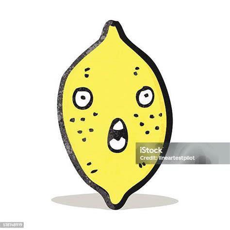 귀여운 말풍선이 있는 레몬색 과일에 대한 스톡 벡터 아트 및 기타 이미지 과일 귀여운 기이함 Istock