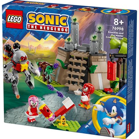 Lego Sonic The Hedgehog Knuckles And The Master Emerald Shrine