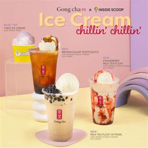 Gong Cha X Inside Scoop 28 Apr 2023 Onwards