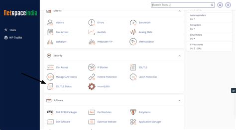 Activating Free Ssl Using Cpanel Linux Hosting Netspace™ India