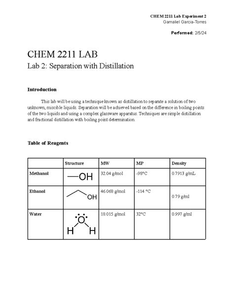 Chem Lab Gamaliel Garcia Torres Performed Chem