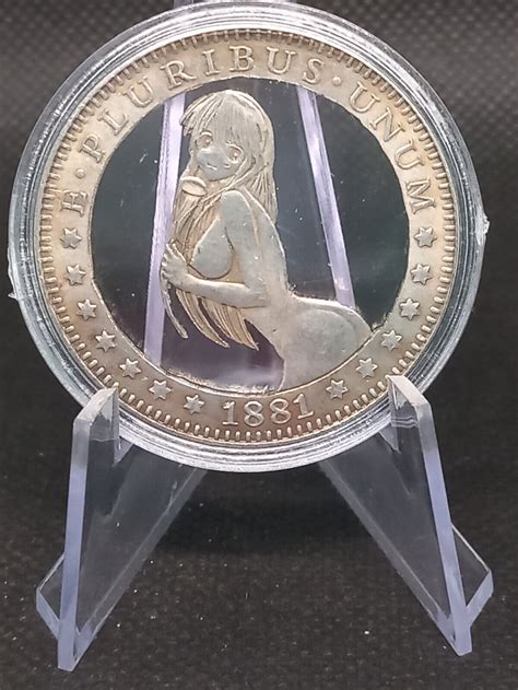 Hobo Cut Coin Anime Girl Sexy Naked Nude Cosplay Manga USA Fantasy Art