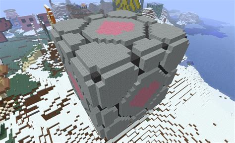 Companion Cube Minecraft Map Companion Cube Minecraft Map