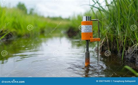 Stream Flow Measurement Device In Water Table Monitoring Precision