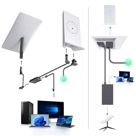 Starlink Ethernet Adapter For Dish Antenna Satellite Internet V2 Powerline Kit For Wired