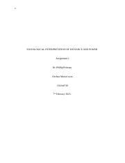 Understanding Deviance And Power In Sociology Course Hero