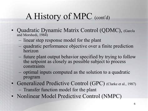 Ppt Introduction To Model Predictive Control Technology Powerpoint Presentation Id 5197051