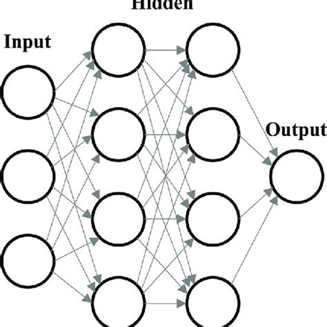 Schematic Representation Of Standard Deep Neural Network Download Scientific Diagram