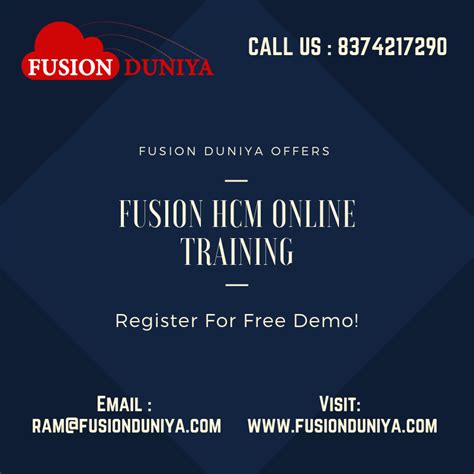 Oracle Fusion Hcm Online Training Artofit