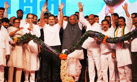 Mva Guarantees Rs 3 000 And Free Bus Travel For Women Caste Census