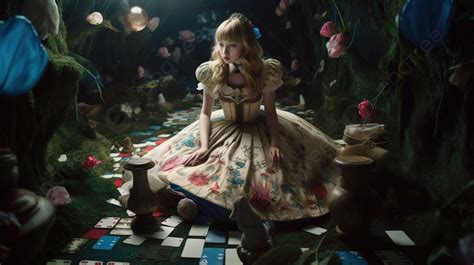 Alice In Wonderland Wallpaper 4k Background Alice In Wonderland Hd
